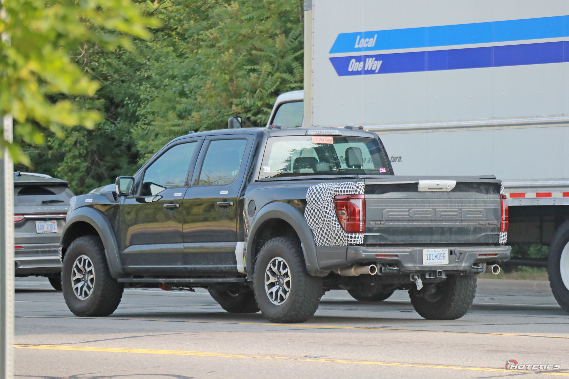 Ford Raptor Verhoogde Camouflage