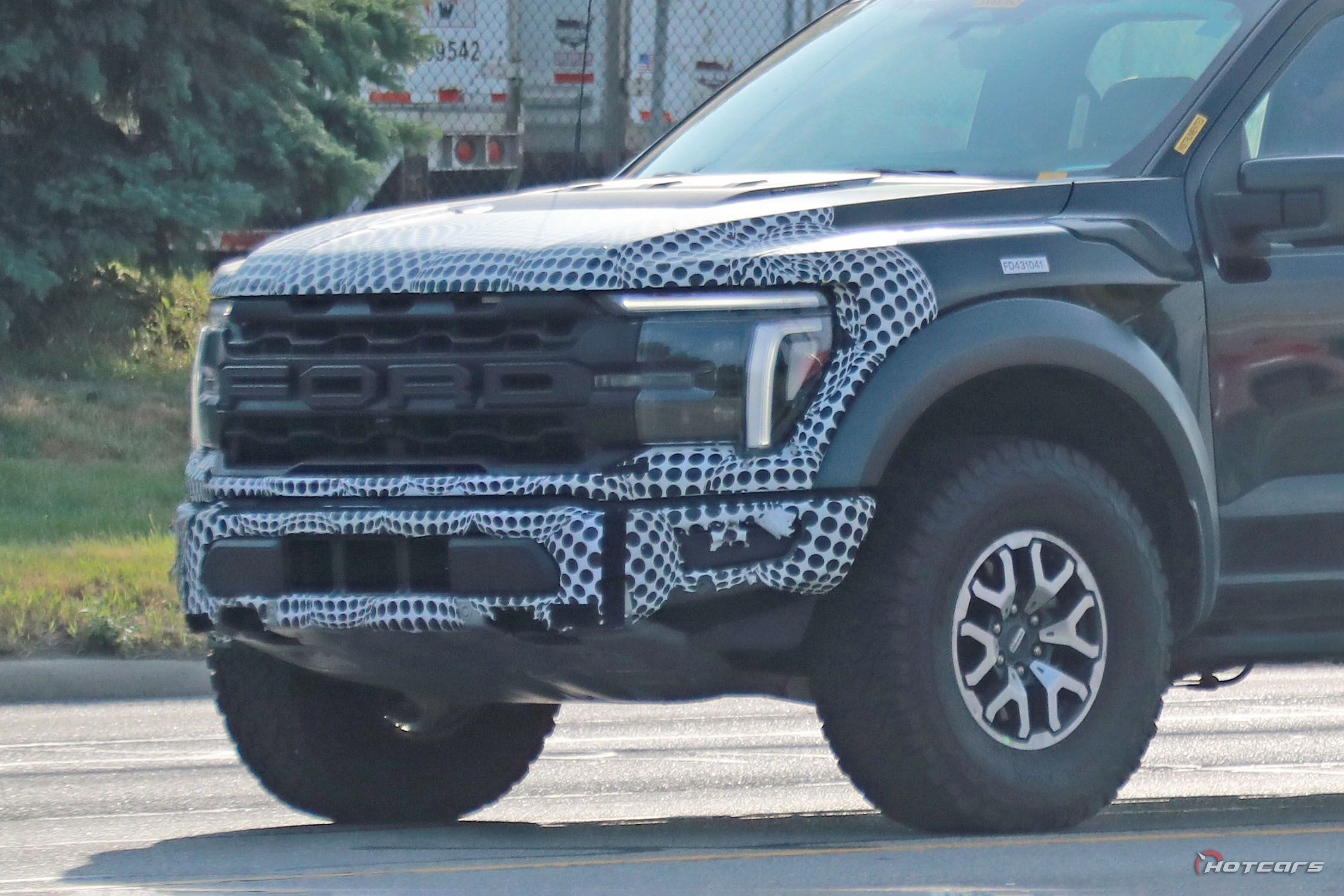 Ford Raptor Verhoogde Camouflage