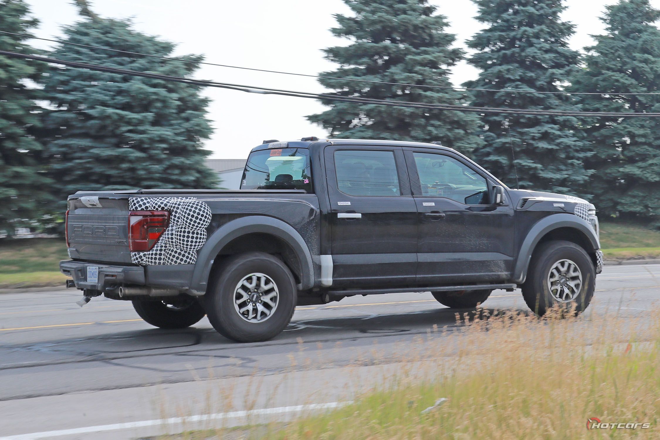 Ford Raptor Verhoogde Camouflage