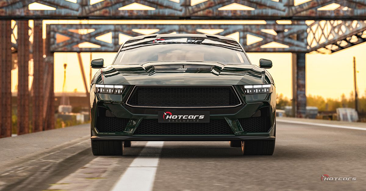 Move Over Dark Horse, The 2024 Ford Mustang Bullitt Render Is The Real Deal
