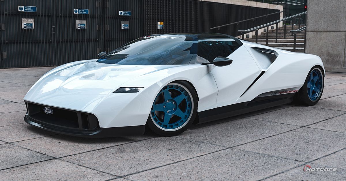 This Ford GT90 Render Model Should Be A Video Game Superstar For Forza ...