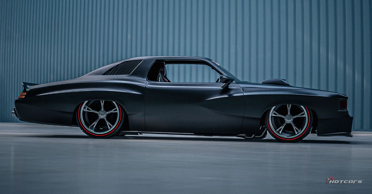 Our New Pontiac LeMans Render Is The Dark Knight Of Restomod Muscle Cars