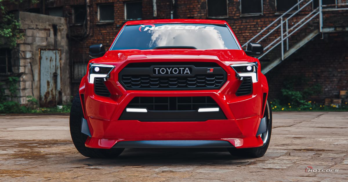 Our 2024 Toyota Tacoma GR X-Runner Render Has The Ford F-150 Raptor In Its Sights