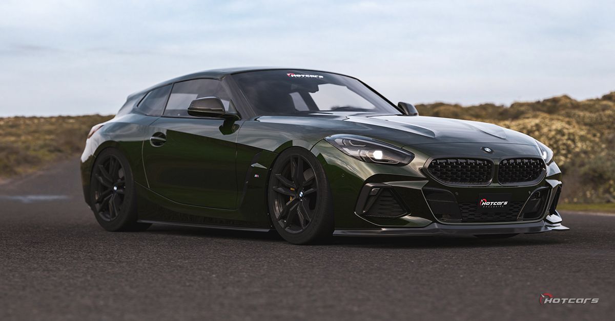 See How The BMW Z4 Coupe Could Look If It Makes Production With Our ...