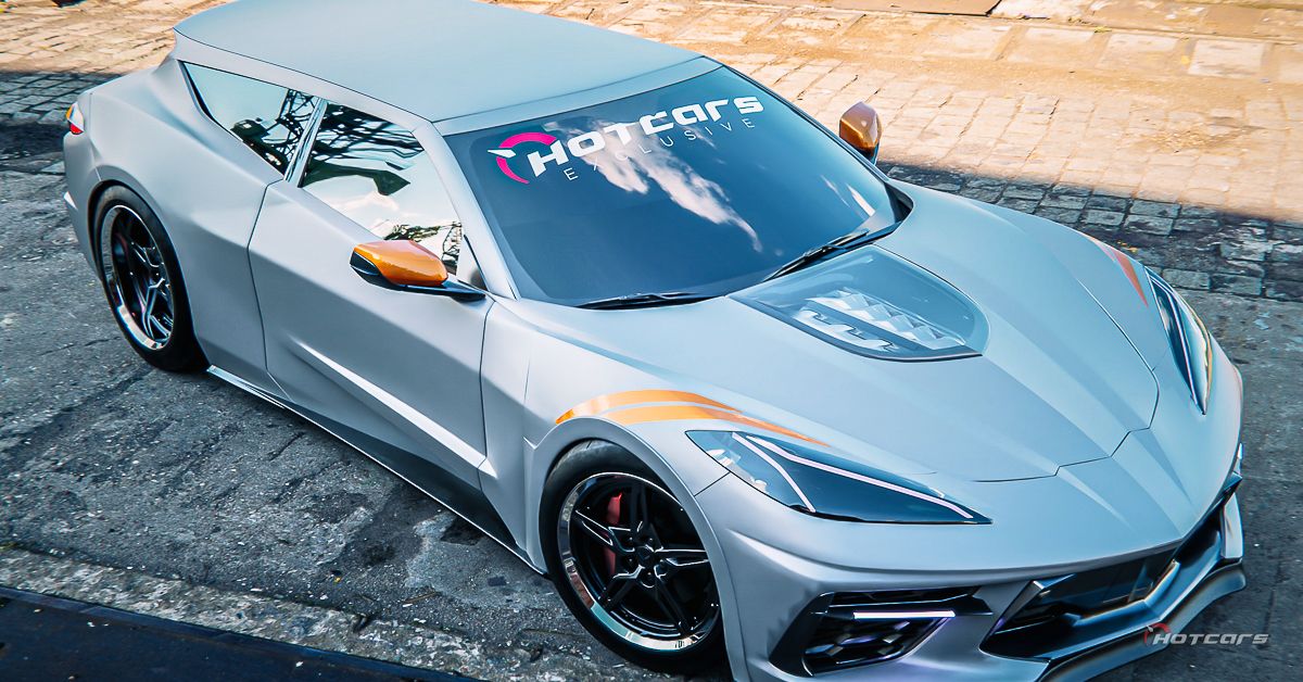 Heres Another Stunning C8 Corvette Rendering For Your We Render The