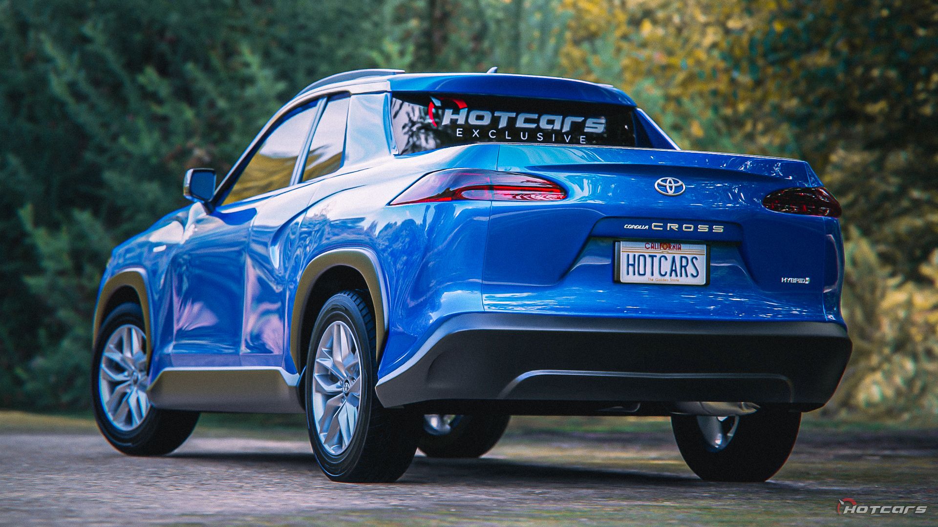 Our Toyota Corolla Cross Pickup Truck Render Has The Ford Maverick ... Our Toyota Corolla Cross Pickup Truck Render Has The Ford Maverick ...