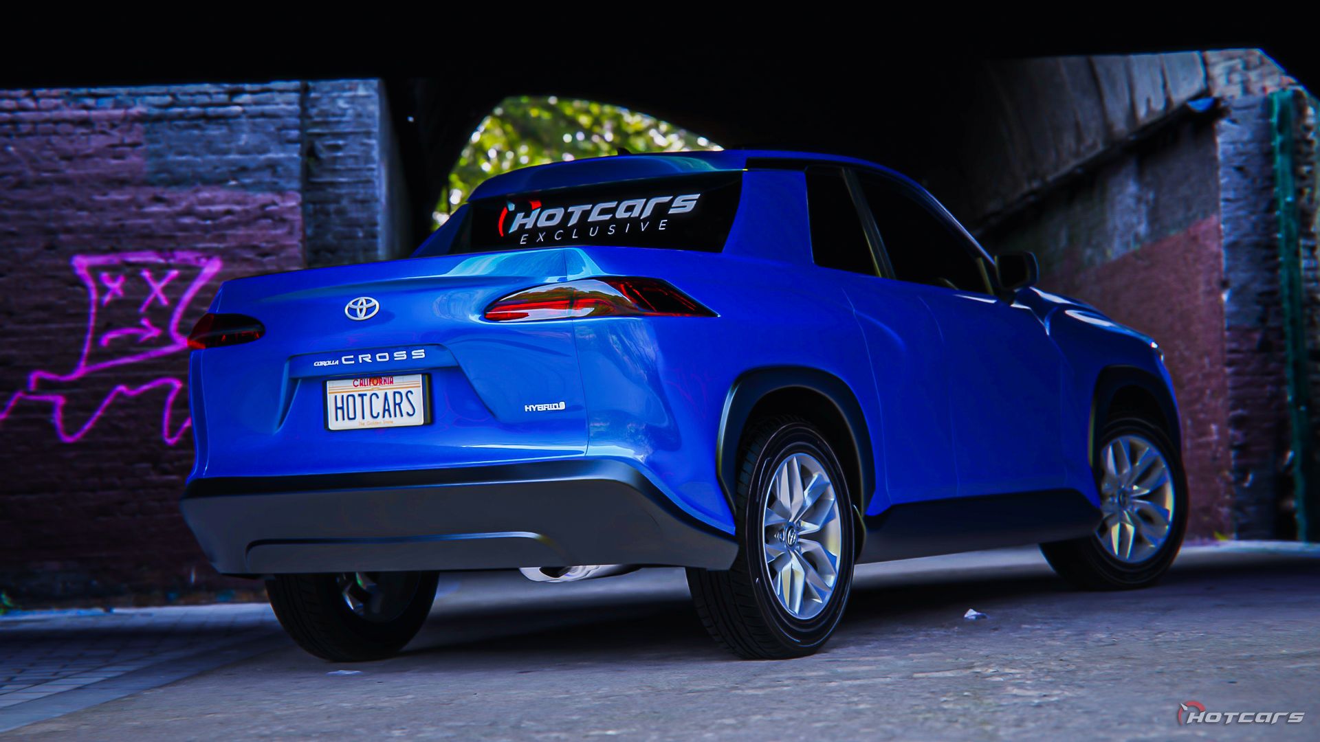 Our Toyota Corolla Cross Pickup Truck Render Has The Ford Maverick ... Our Toyota Corolla Cross Pickup Truck Render Has The Ford Maverick ...