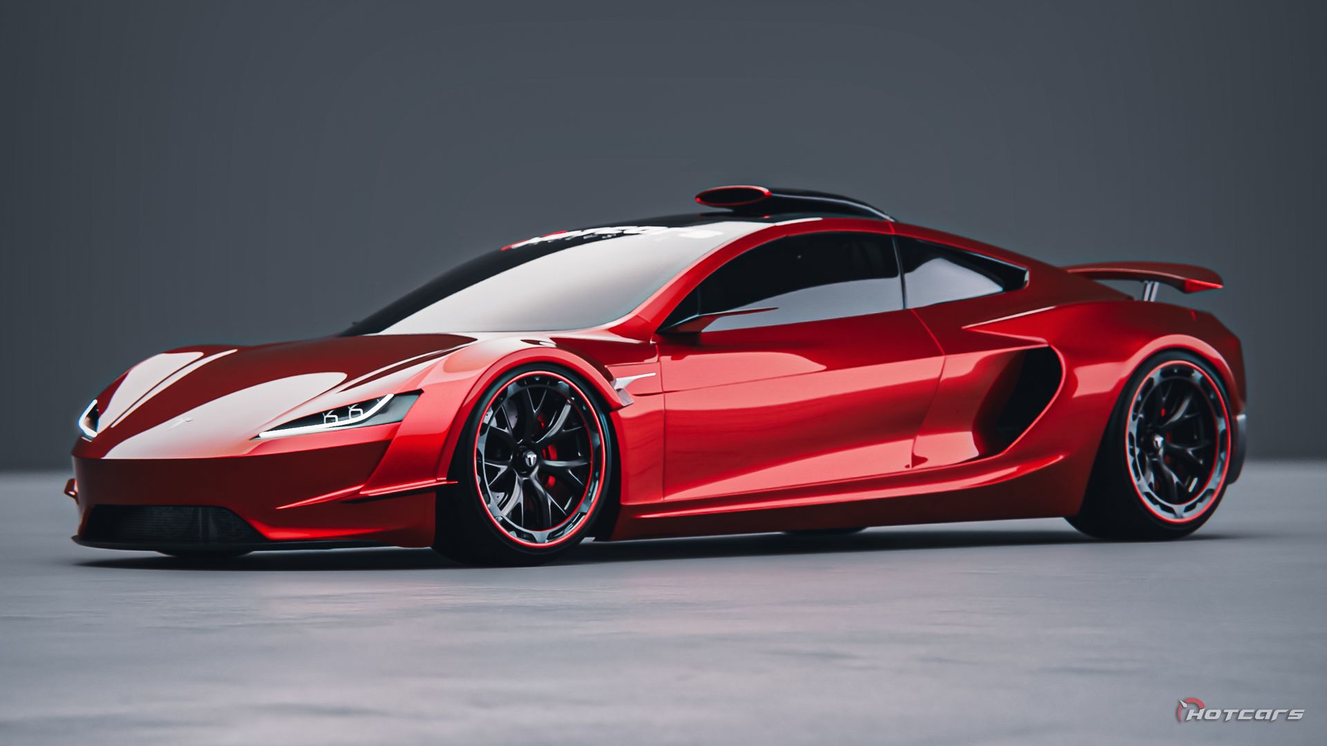 Our V8-Powered Tesla Roadster Render Thinks Outside Of The EV Box