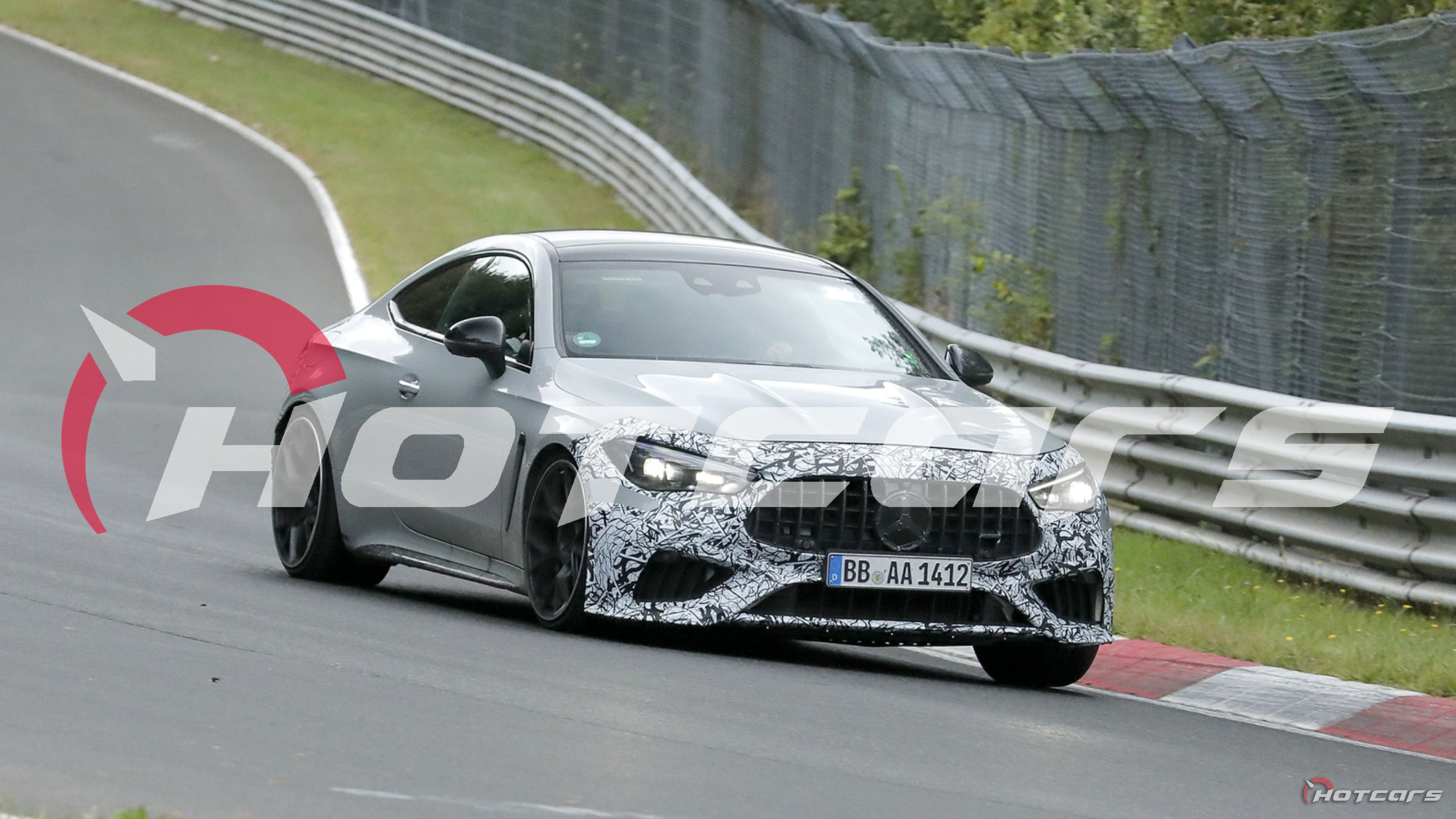 The New CLE 63 Wears A Thin Camo During Nürburgring Testing